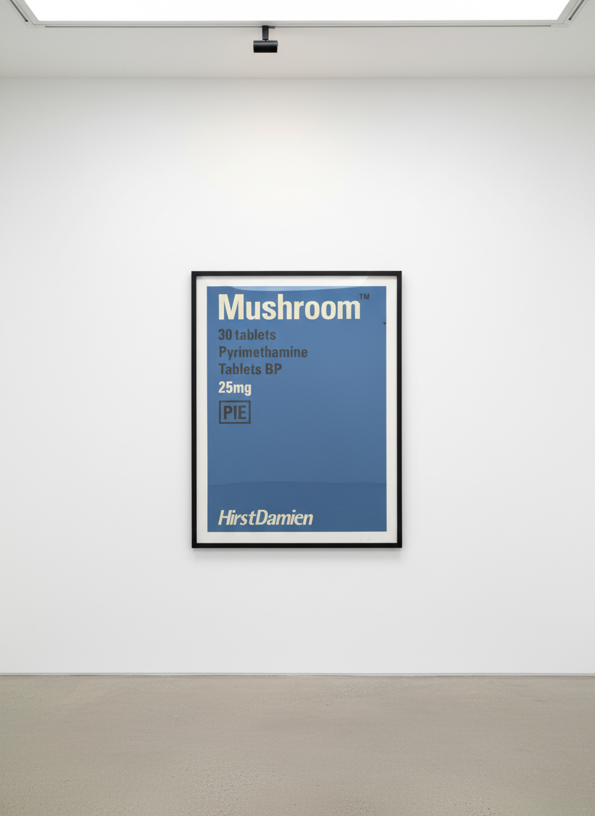 Mushroom, from The Last Supper — Damien Hirst | Guy Hepner