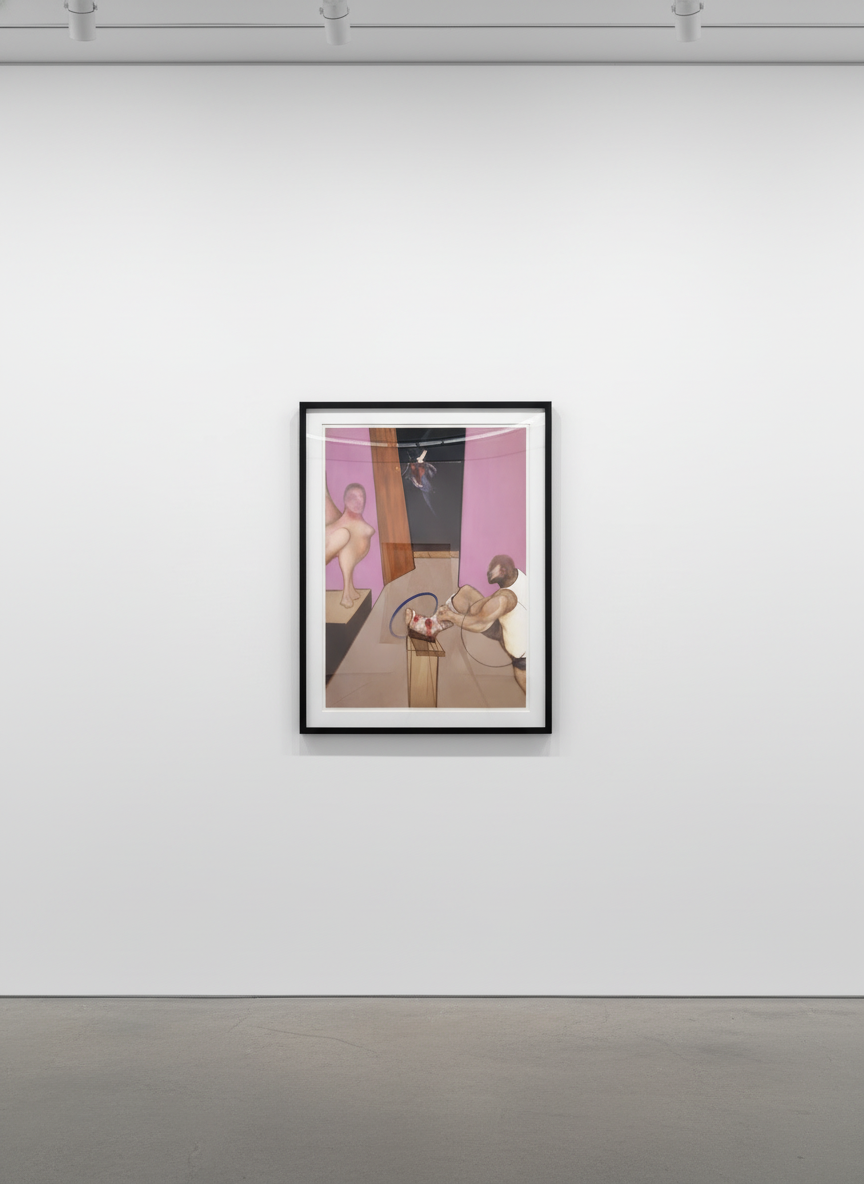 Francis Bacon — Oedipe et Le Sphinx d'après Ingres , after Oedipus and ...
